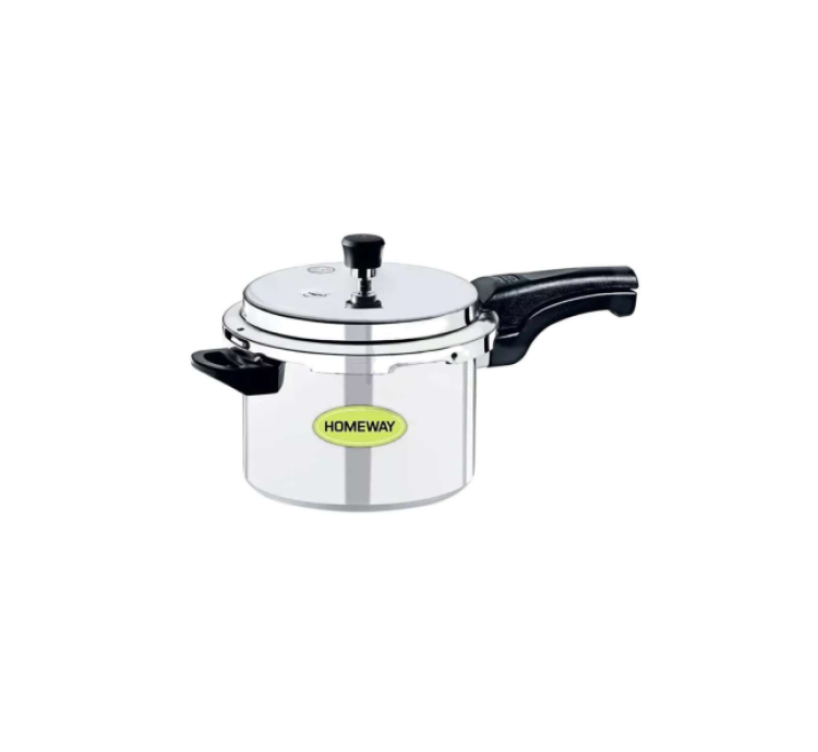 HOMEWAY 7.5 L INDIAN PRESSURE COOKER -INDUCTION BOTTOM - HW6605 ...